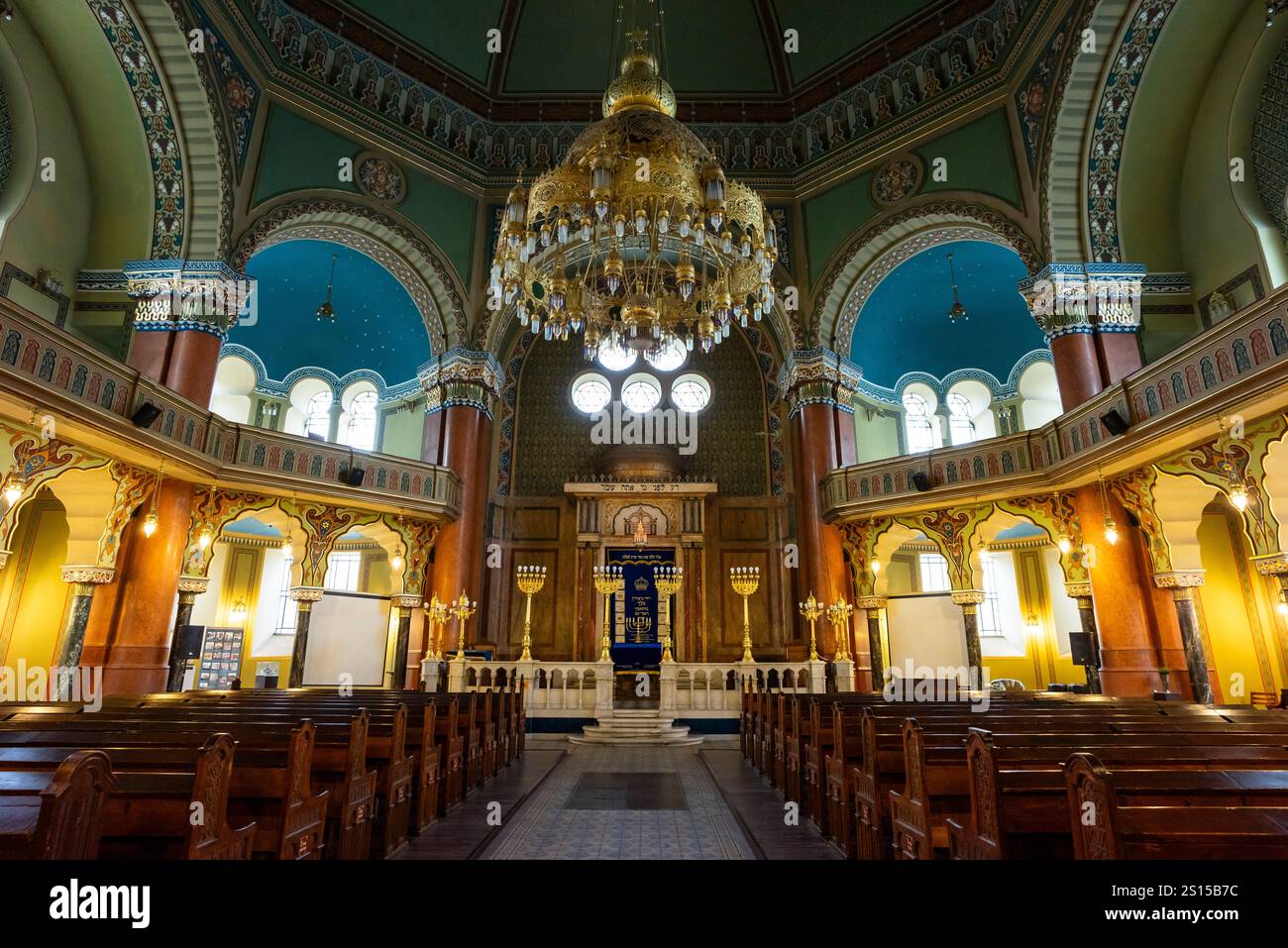 Sofia Synagogue, Neo-Arabic architecture, Sofia, Republic of Bulgaria, Europe Stock Photo - Alamy