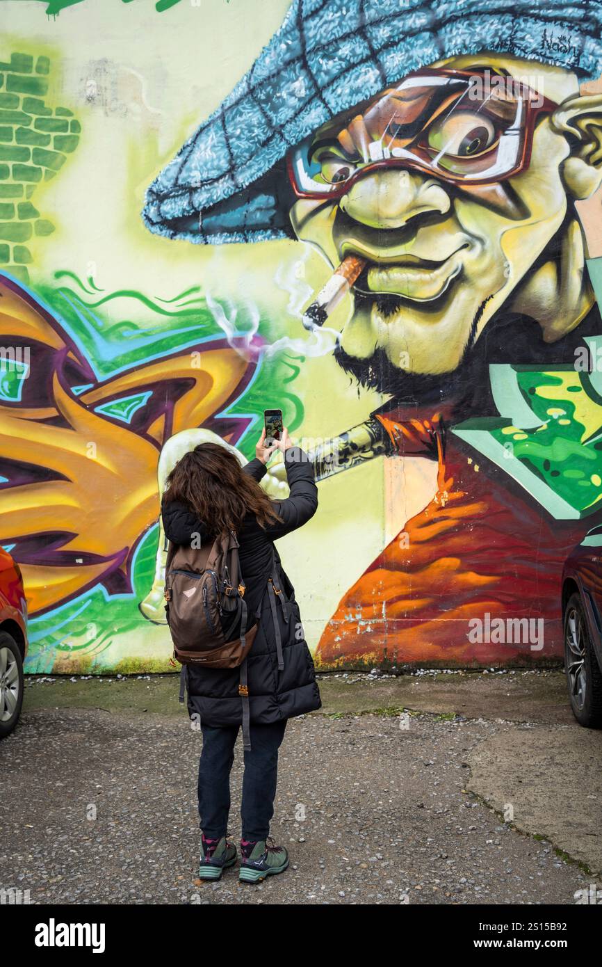 Graffiti Battle mural by cultural organization Sofia Graffiti Tour, Serdika, Sofia Graffiti Tour ...