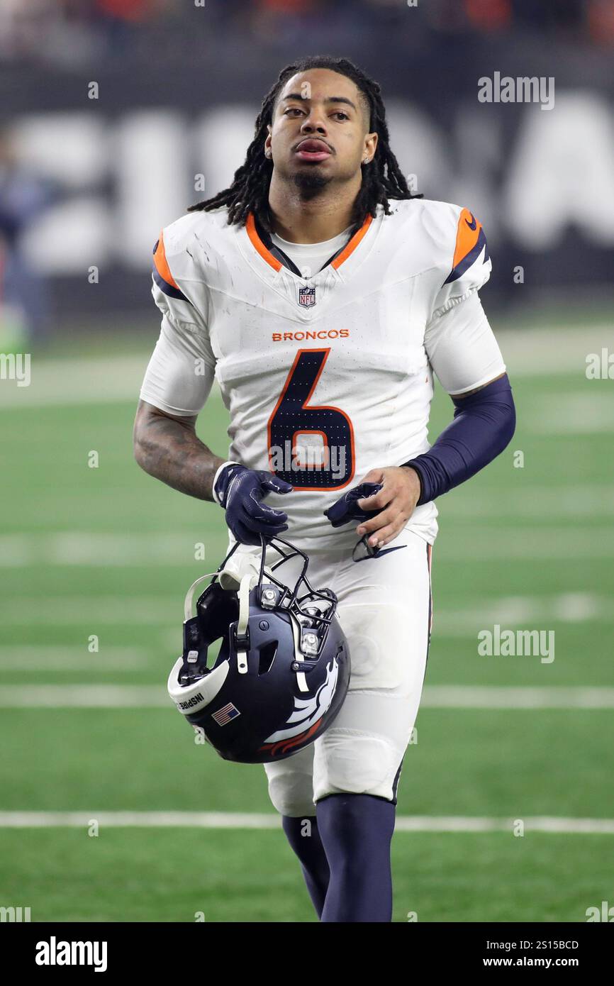 December 28, 2024: Denver Broncos safety P.J. Locke during WEEK 17 of ...