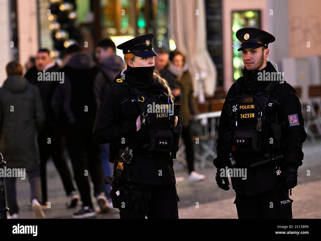Prague, Czech Republic. 31st Dec, 2024. Thousands of police officers ...
