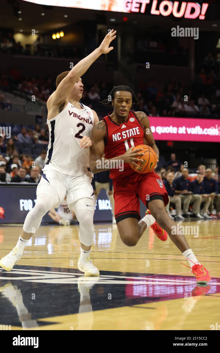December 31, 2024: North Carolina State Wolfpack guard Dennis Parker Jr ...