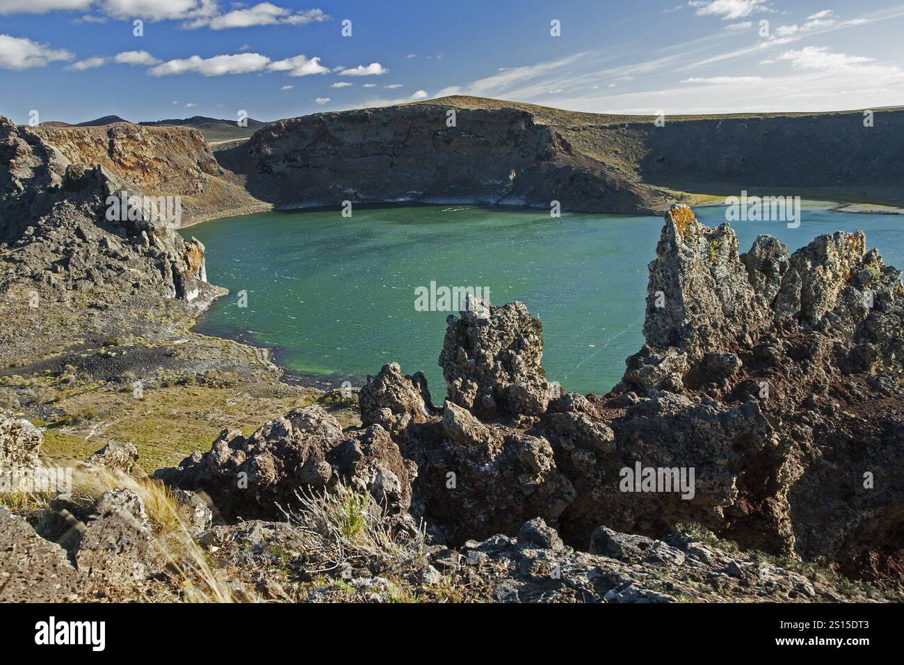 Laguna Azul, Patagonia, Argentina, South America Stock Photo - Alamy