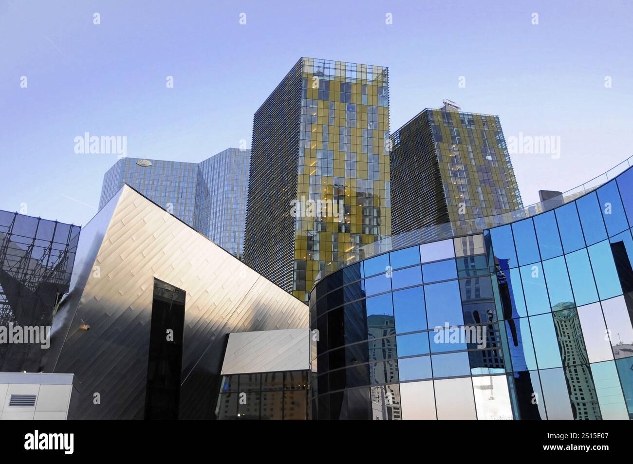 Las Vegas, Nevada, USA, North America, Several modern buildings with ...