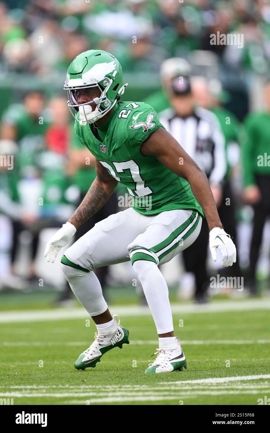 Philadelphia Eagles cornerback Quinyon Mitchell (27) in action during ...