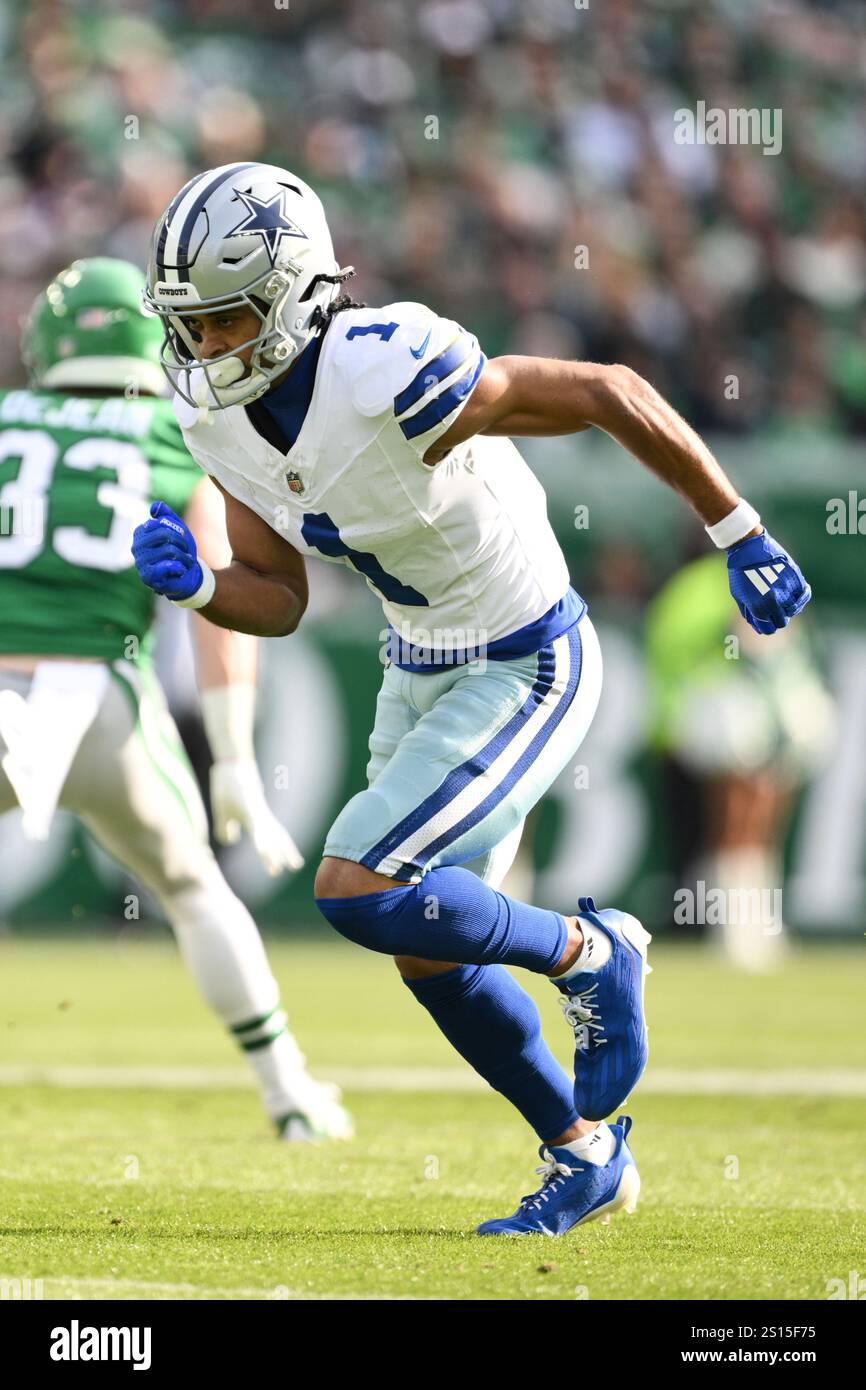 Dallas Cowboys wide receiver Jalen Tolbert (1) in action during the ...