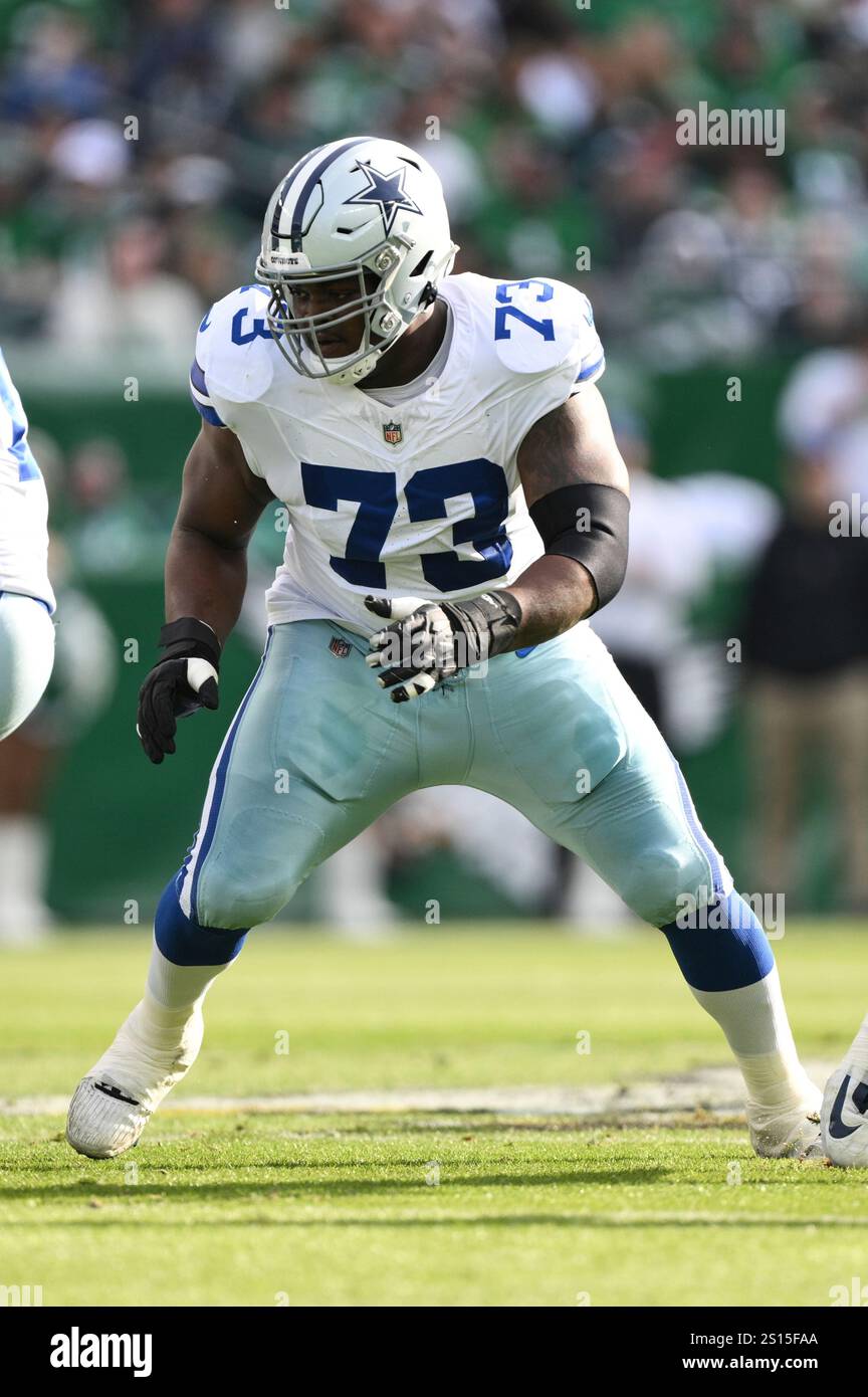 Dallas Cowboys offensive tackle Tyler Smith (73) in action during the ...