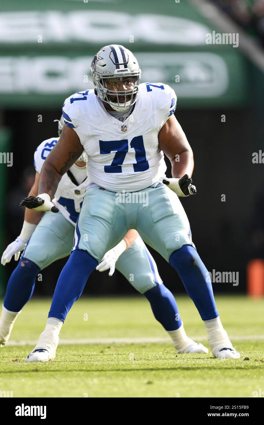 Dallas Cowboys guard Chuma Edoga (71) in action during the first half ...