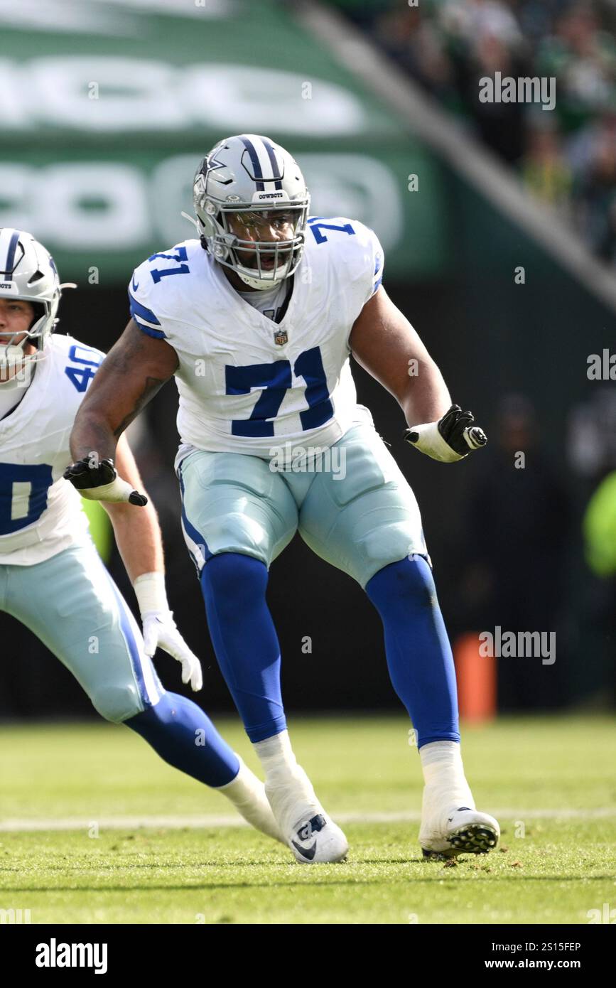 Dallas Cowboys guard Chuma Edoga (71) in action during the first half ...