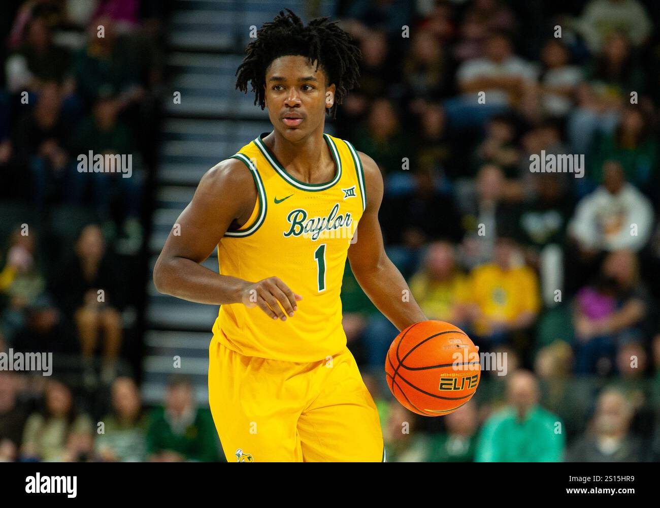Waco, Texas, USA. 31st Jan, 2024. Baylor Bears guard Robert Wright III ...