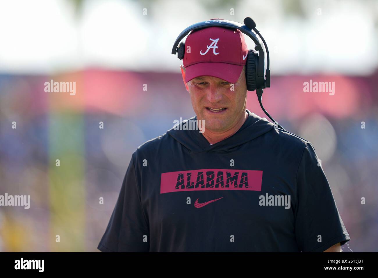 TAMPA, FL - DECEMBER 31: Alabama Crimson Tide head coach Kalen DeBoer ...