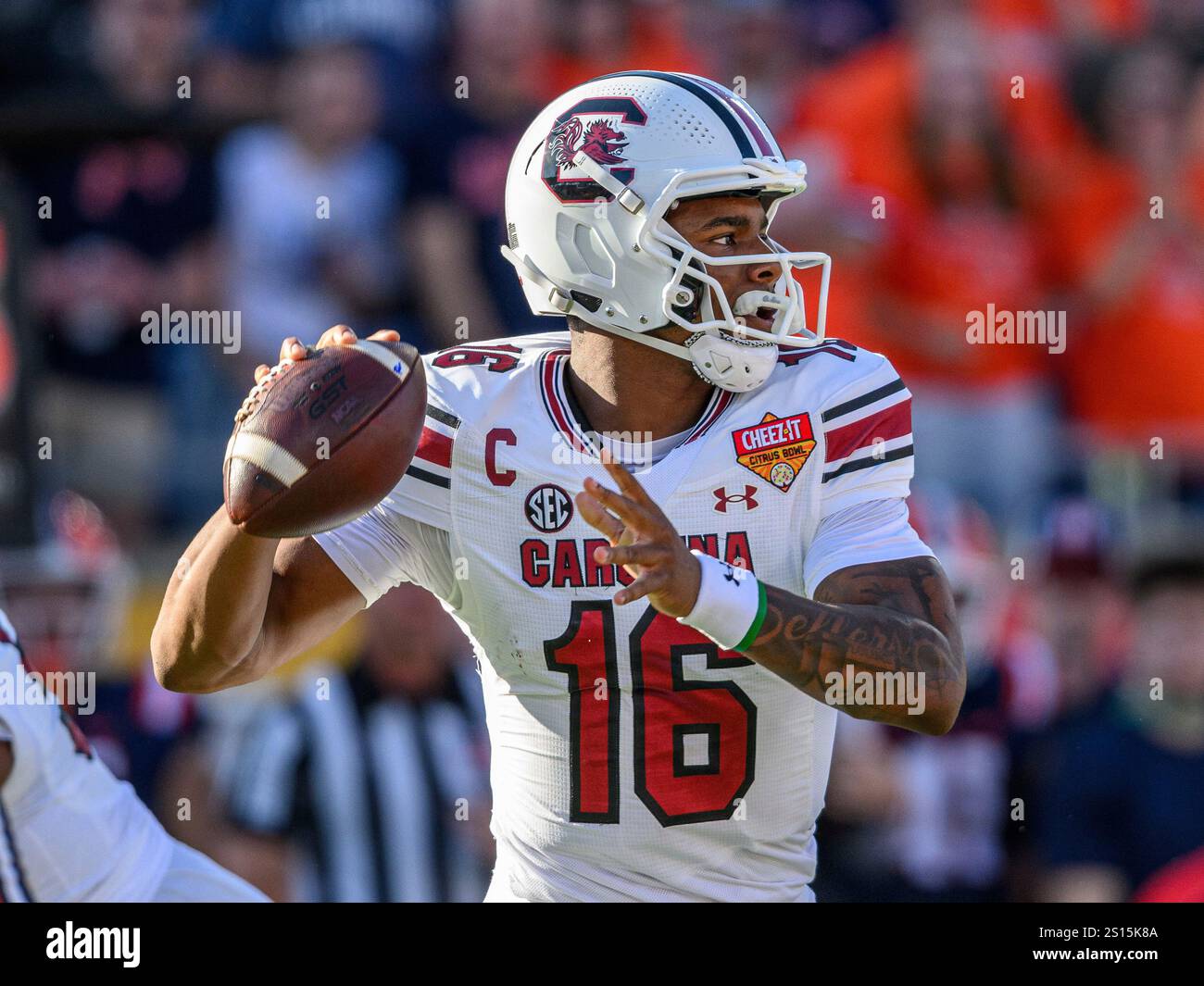 December 31, 2024: South Carolina Gamecocks quarterback LaNorris ...