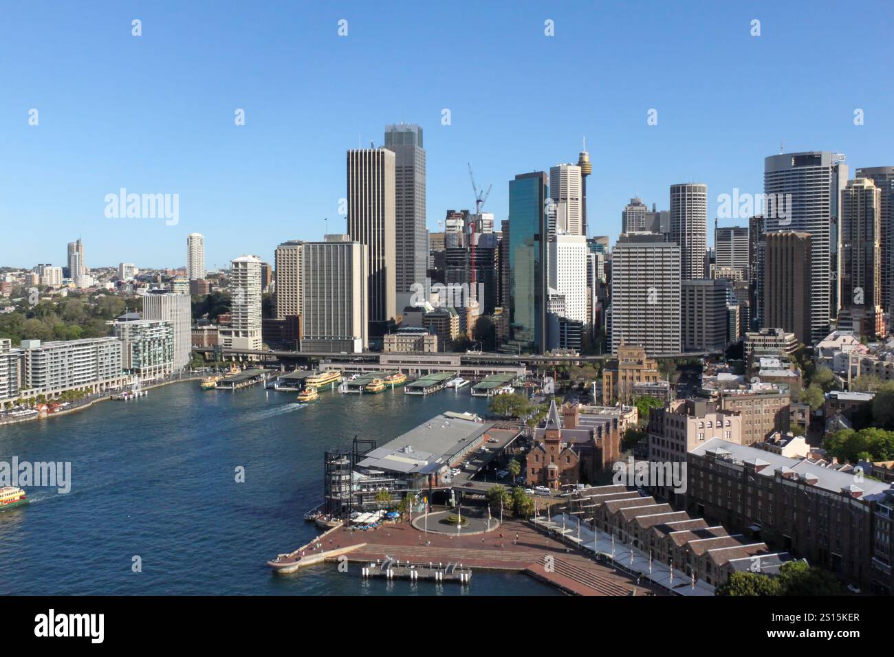 View from the Pylon Lookout located the southern eastern end of the ...