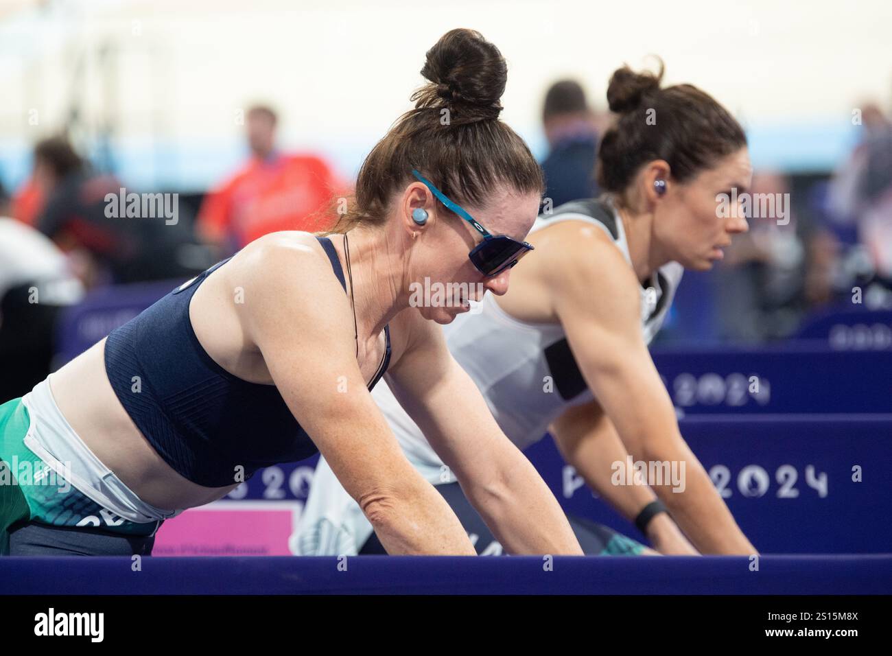 Irish blind tandem team hi-res stock photography and images - Alamy