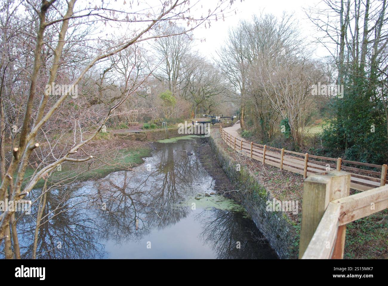Views Around 14 Locks Visitor Centre Stock Photo - Alamy