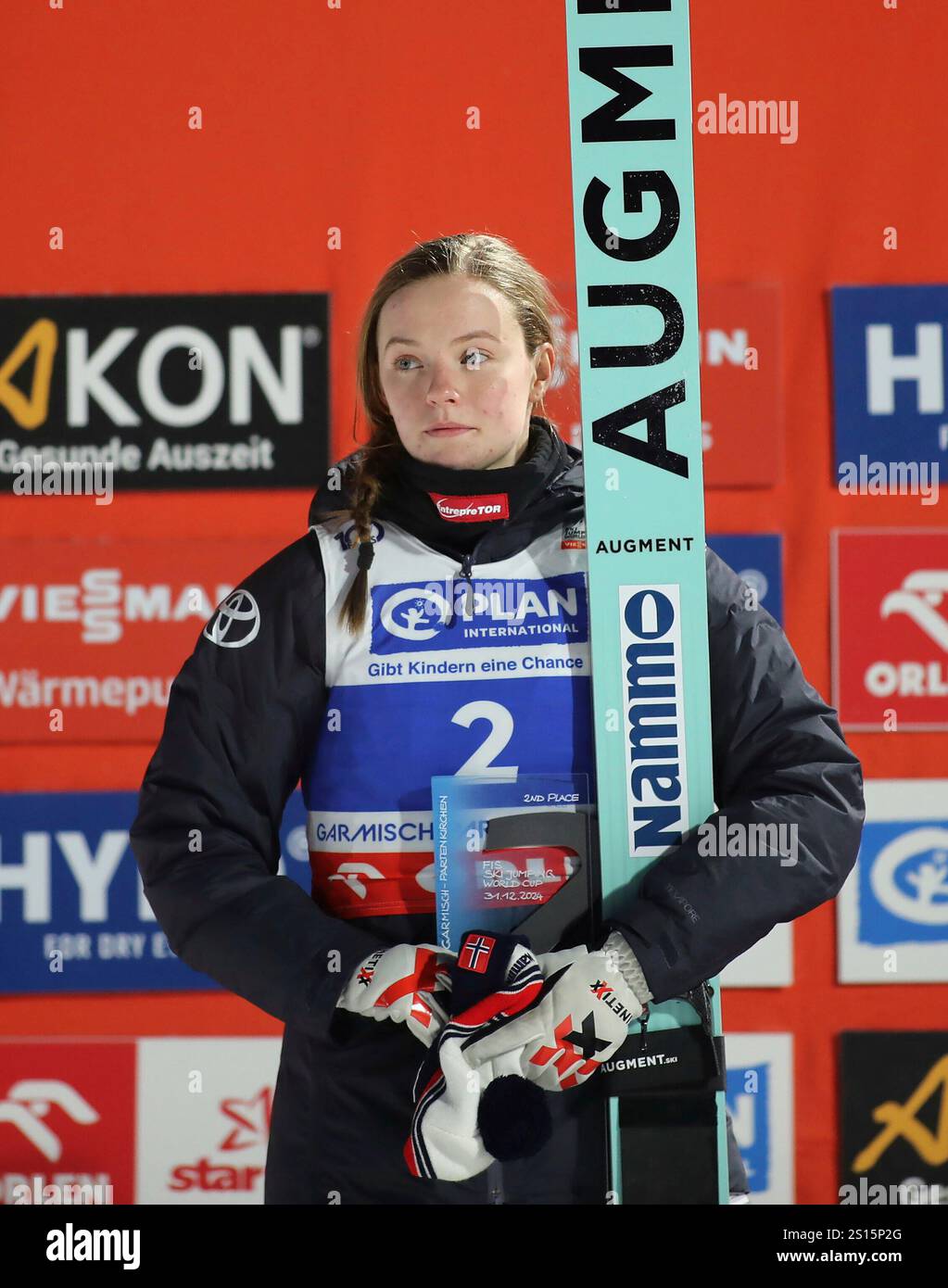 Kvandal eirin maria nor bei der siegerehrung hi-res stock photography ...