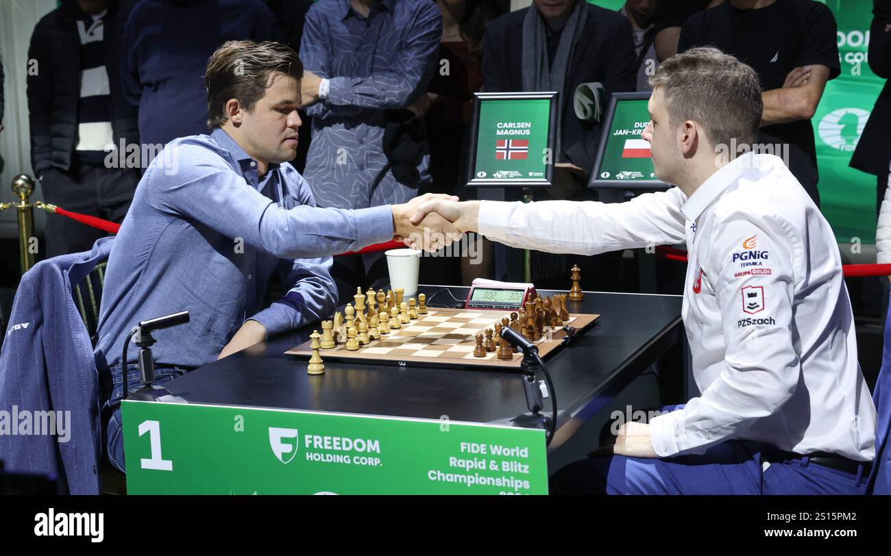 New York, USA. 31st Dec, 2024. FIDE Chess Rapid & Blitz Championship at ...