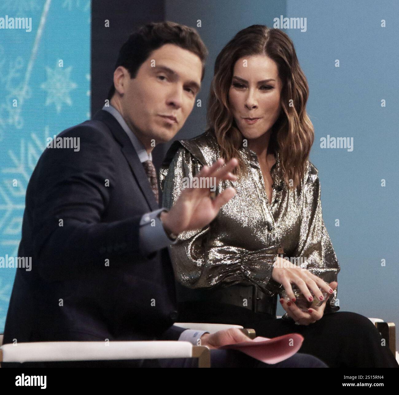 New York, USA. 31st Dec, 2024. December 31, 2024 Will Reeves, Rebecca ...