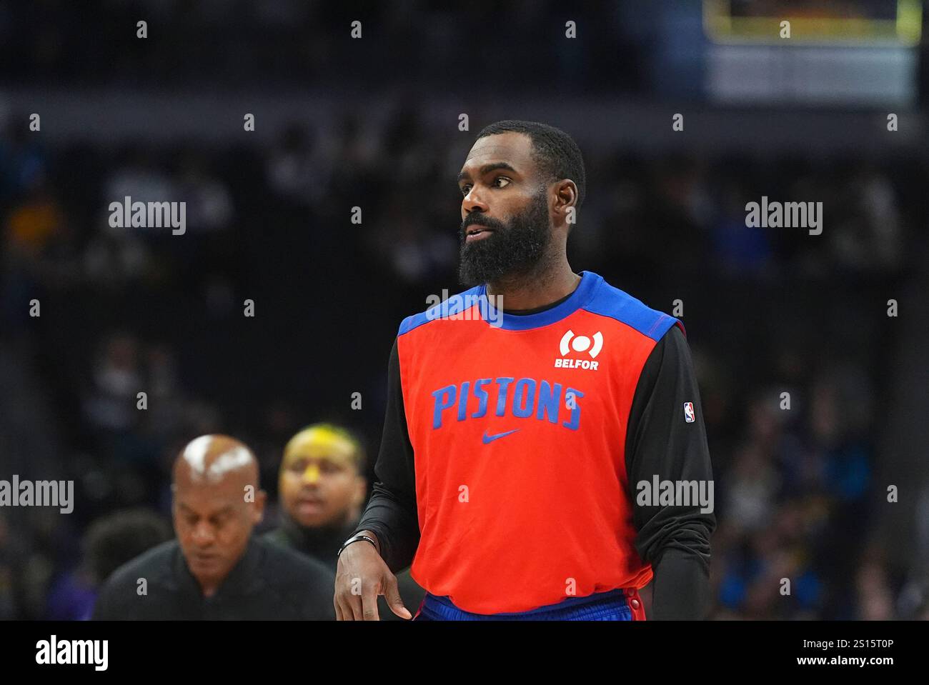 Detroit Pistons forward Tim Hardaway Jr. (8) in the first half of an ...