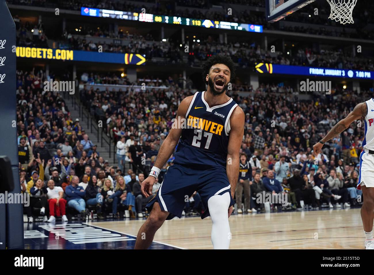 Denver Nuggets guard Jamal Murray (27) in the second half of an NBA ...