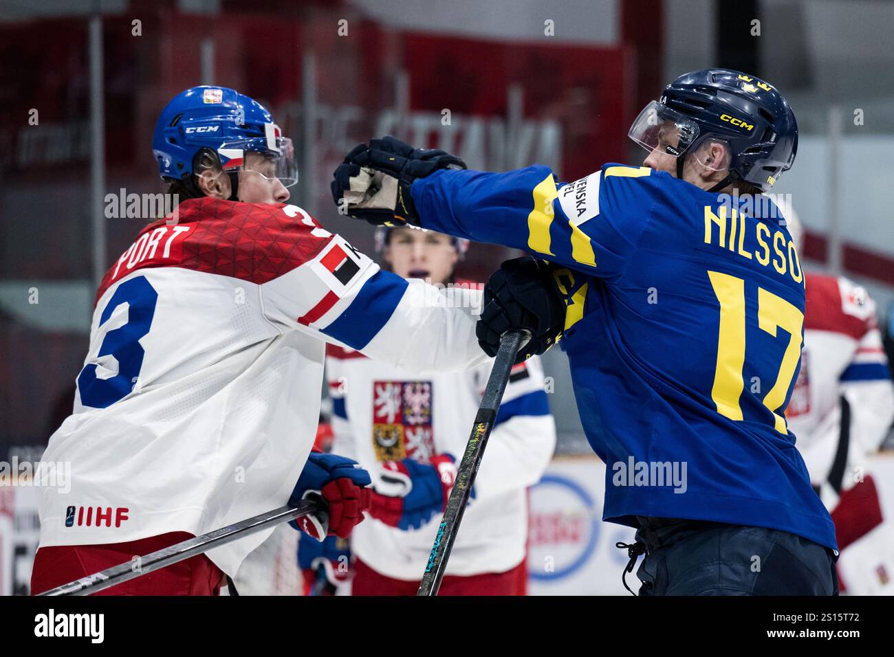 241231 Vojtech Port of Czech Republic and Felix Nilsson of Sweden ...