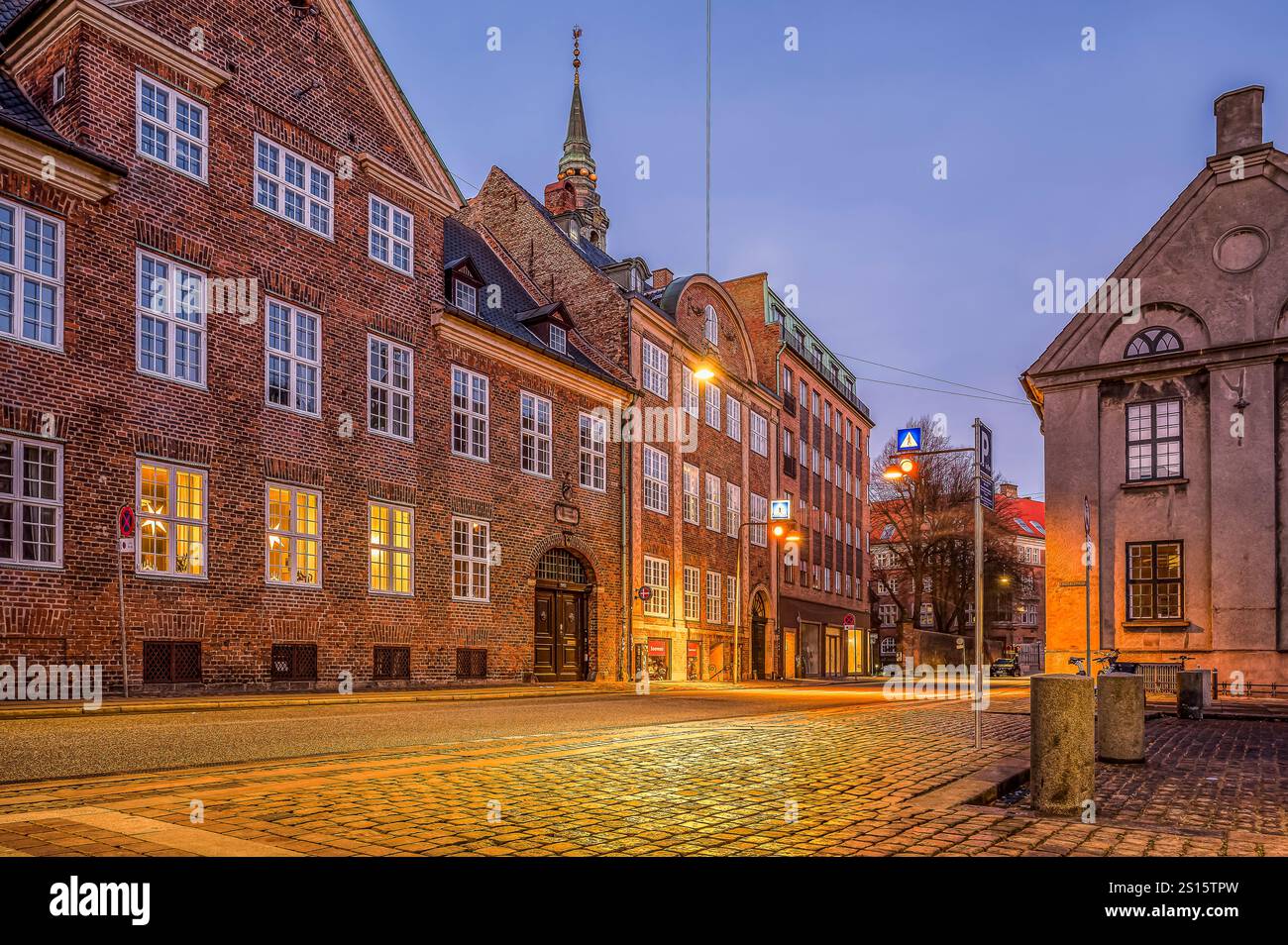Danish street scene with text hi-res stock photography and images - Alamy