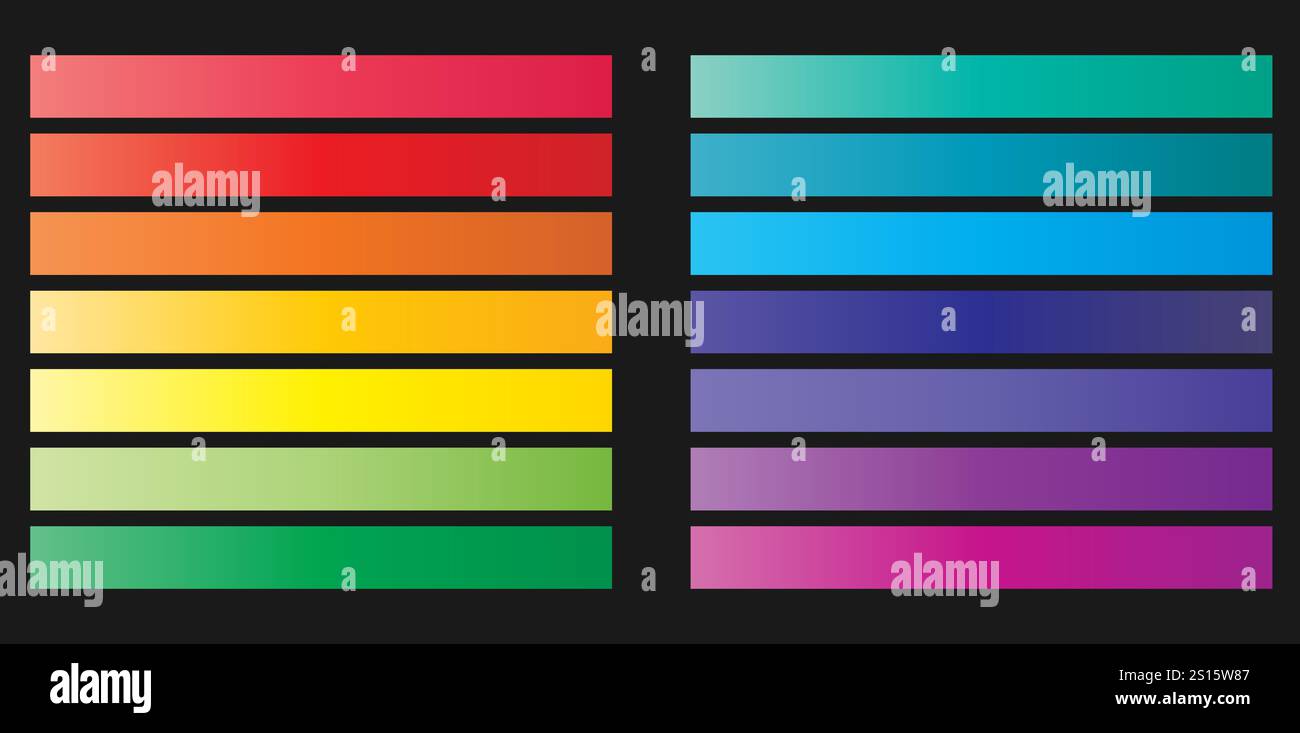 color palette. Trend color palette guide template. Fit for fashion ...