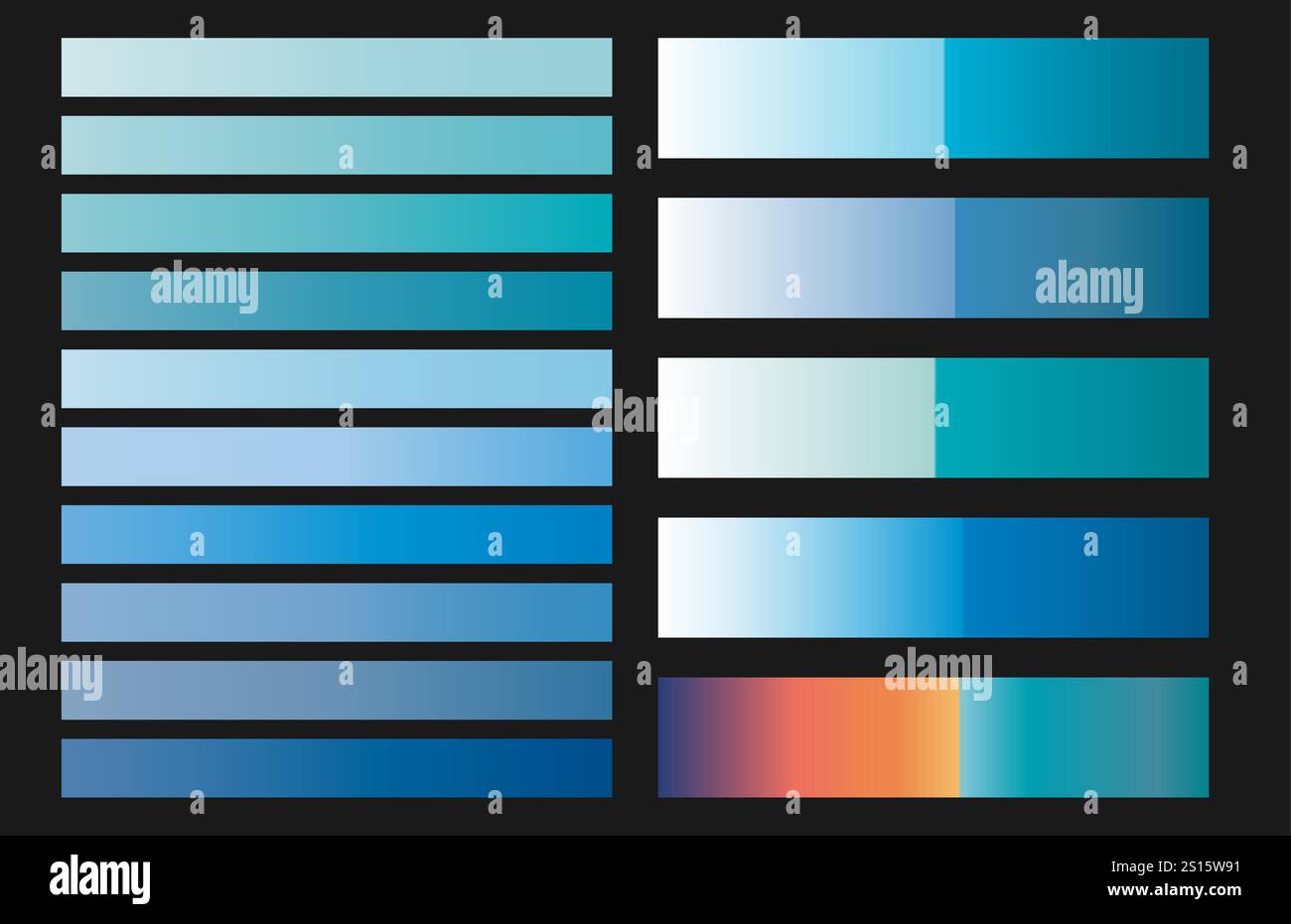 color palette. Trend color palette guide template. Fit for fashion ...