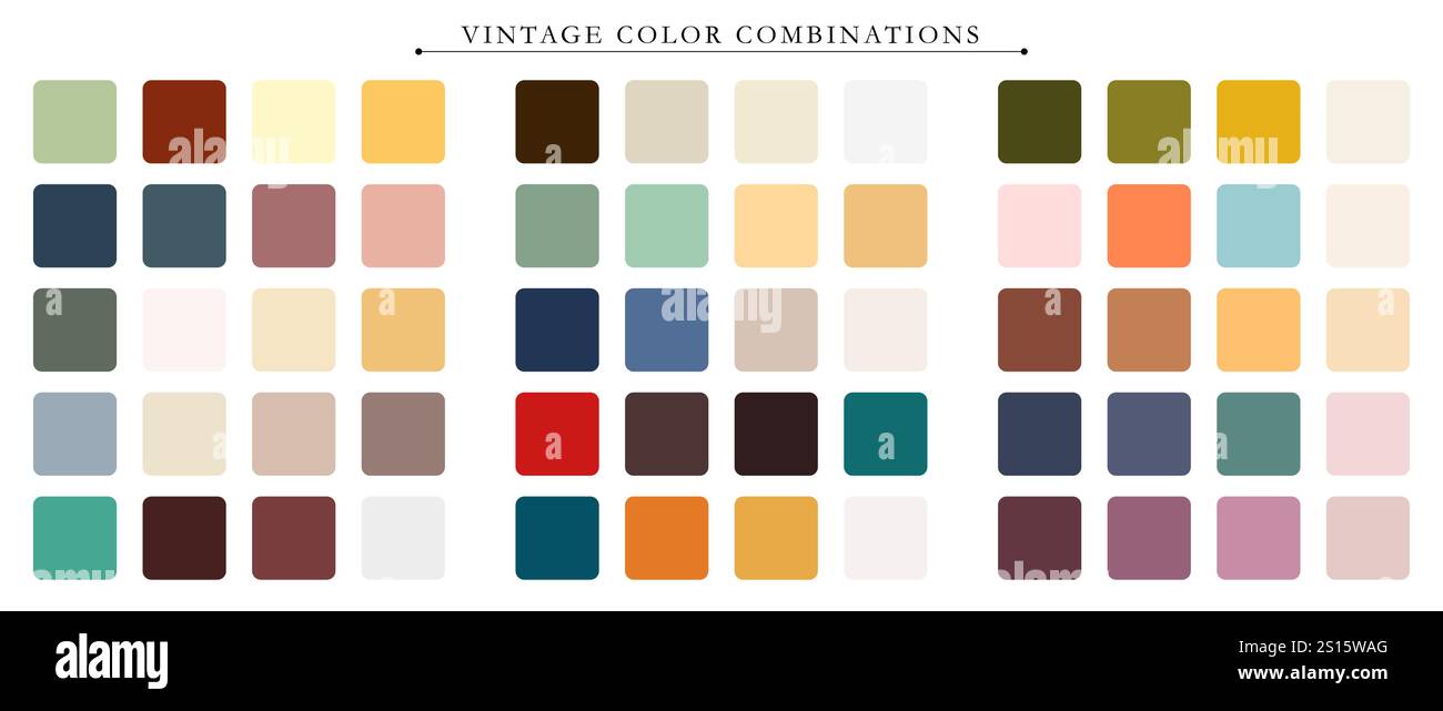 color palette. Trend color palette guide template. Fit for fashion ...