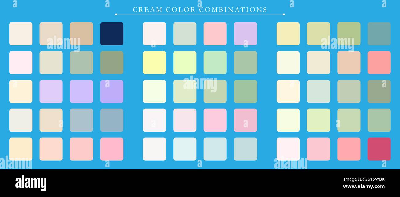 color palette. Trend color palette guide template. Fit for fashion ...