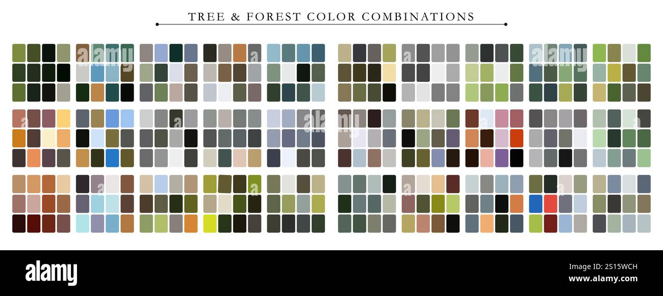 color palette. Trend color palette guide template. Fit for fashion ...