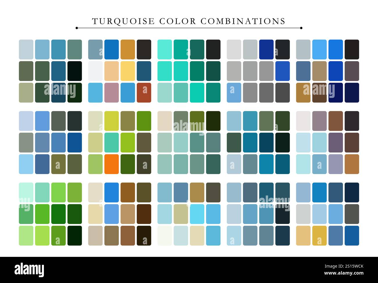 color palette. Trend color palette guide template. Fit for fashion ...