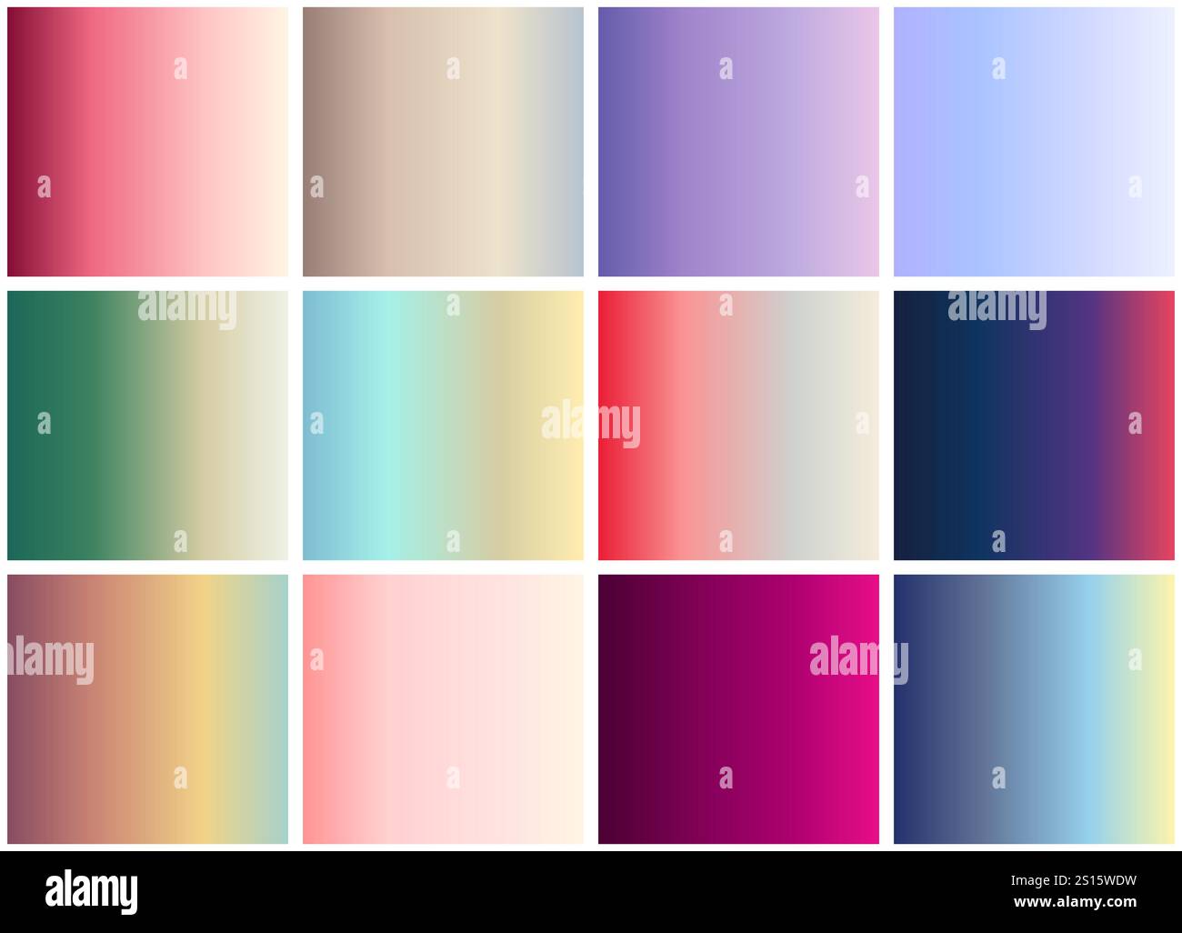 color palette. Trend color palette guide template. Fit for fashion ...