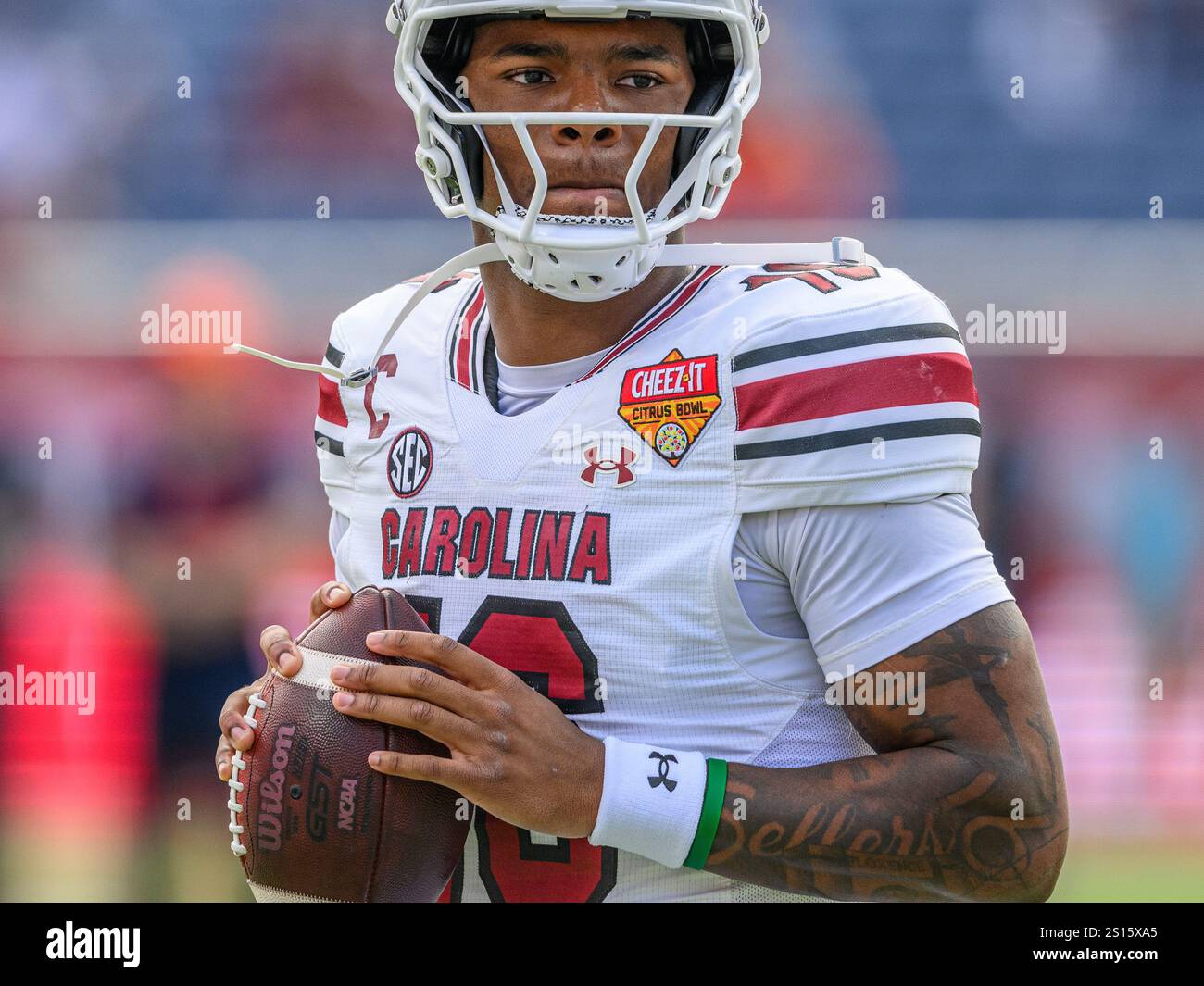 Orlando, FL, USA. 31st Dec, 2024. South Carolina Gamecocks quarterback ...