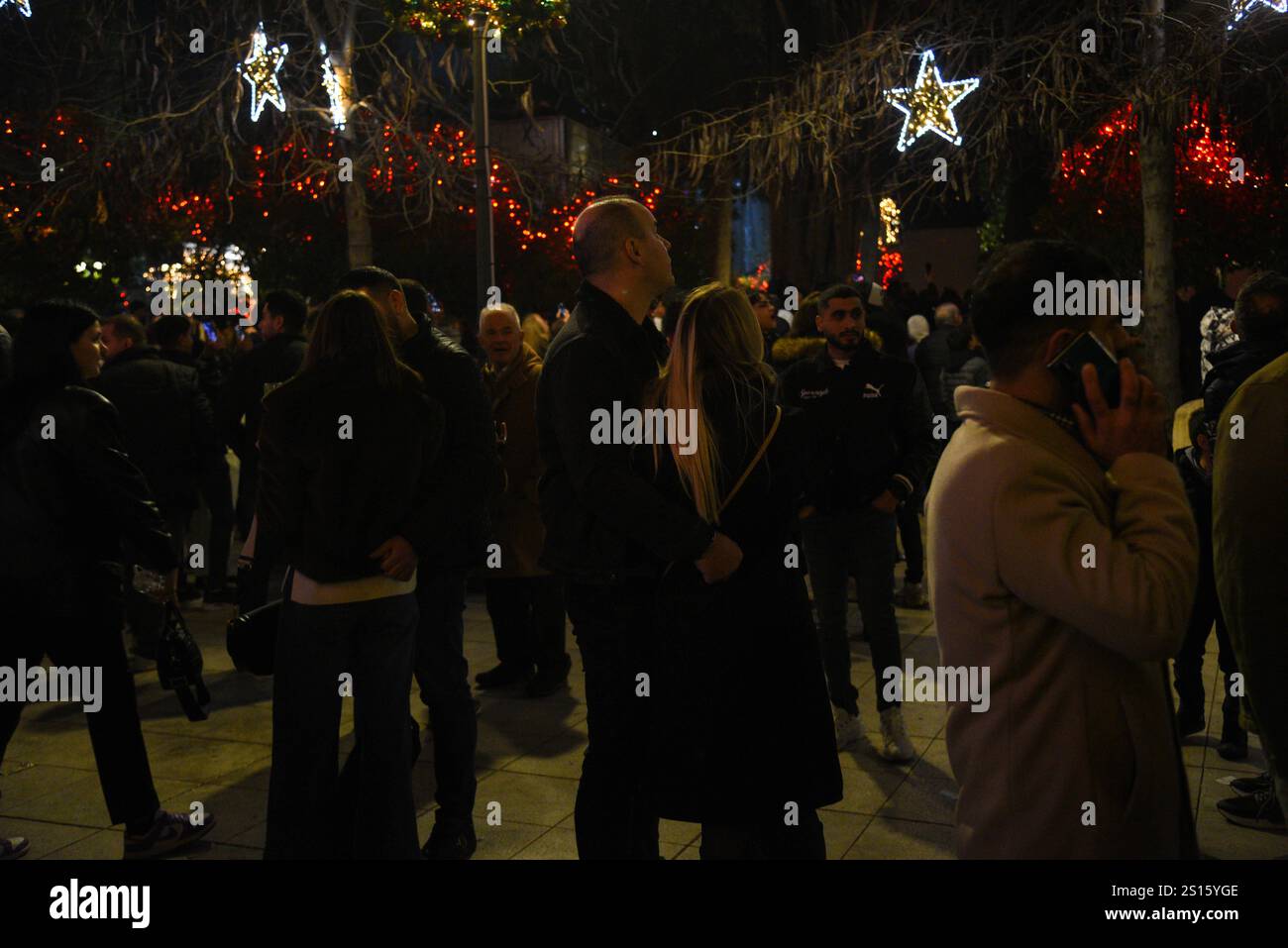 Athens, Greece. 31st Dec, 2024. Athens, Greece, January 1st, 2025 ...