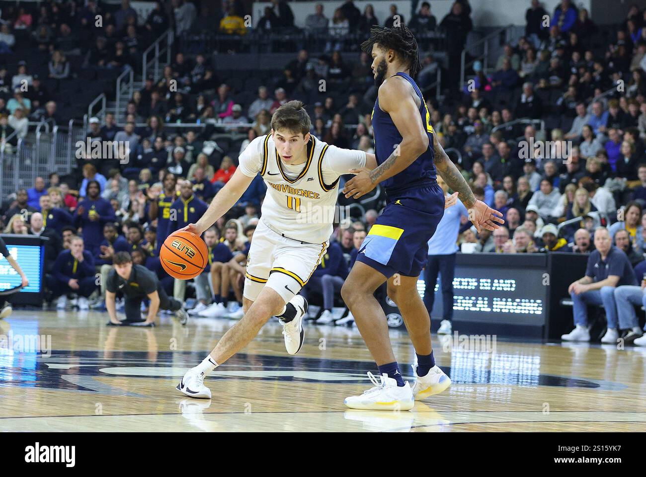 PROVIDENCE, RI - DECEMBER 31: Providence Friars forward Ryan Mela (11 ...