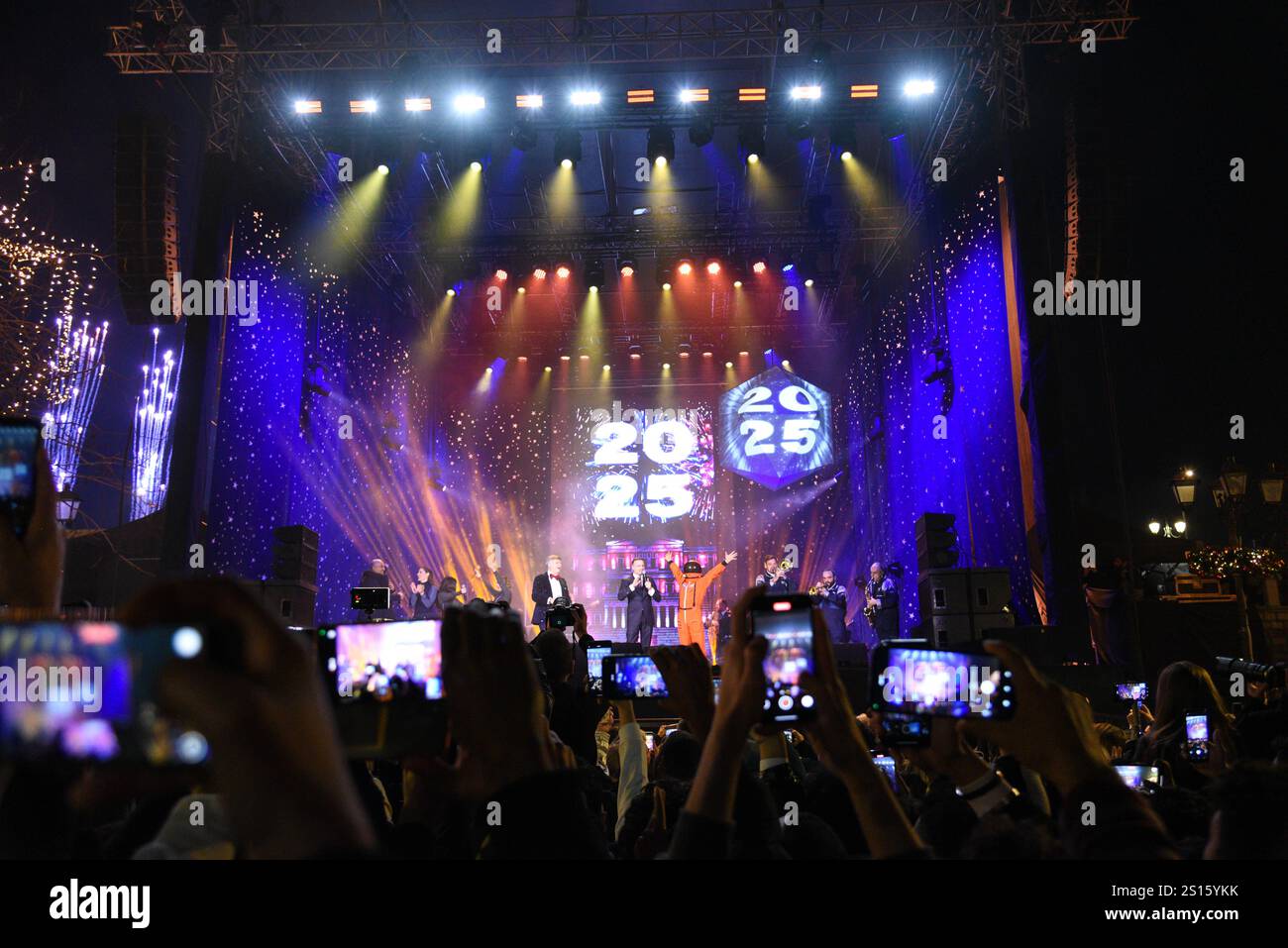 Athens, Greece. 31st Dec, 2024. Athens, Greece, January 1st, 2025 ...