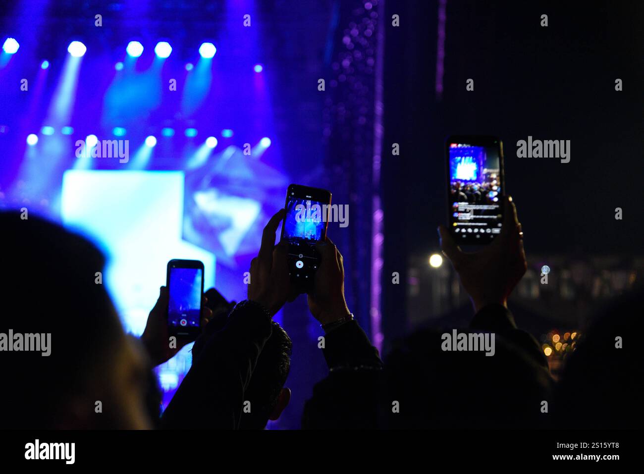Athens, Greece. 31st Dec, 2024. Athens, Greece, January 1st, 2025 ...