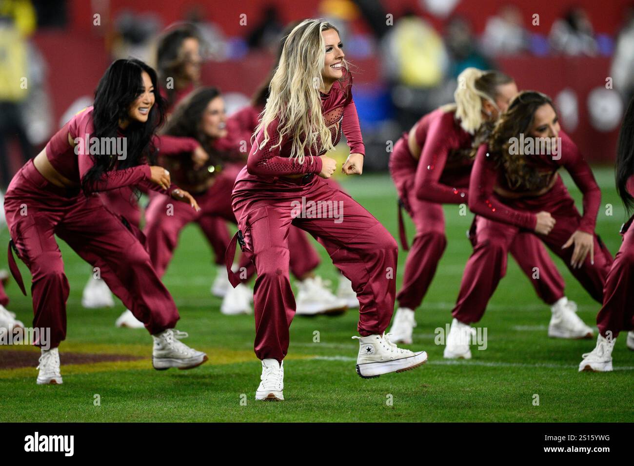 The Command Force performs before an NFL football game between the ...