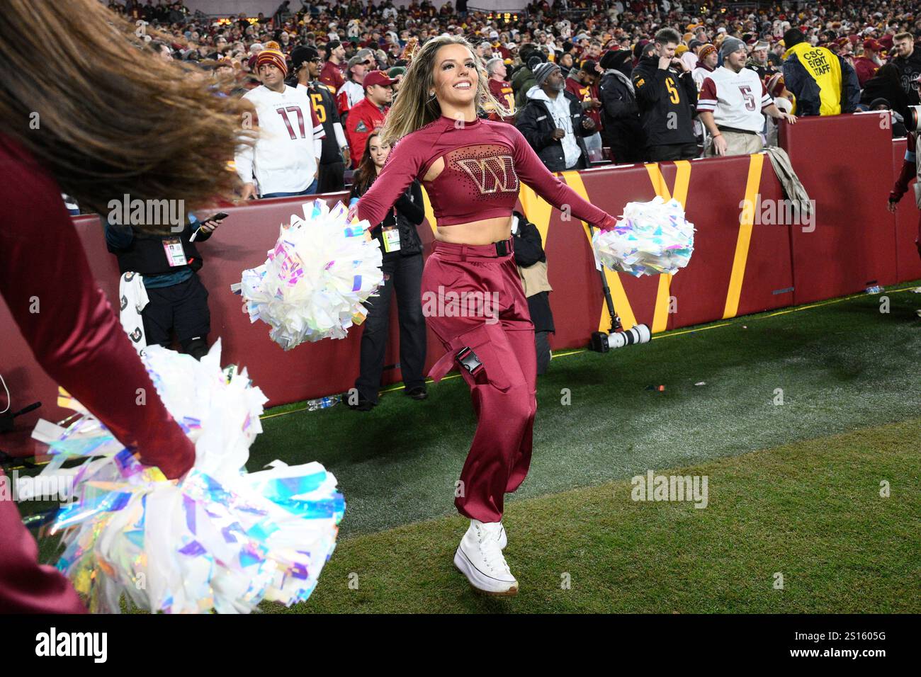 The Command Force performs during an NFL football game between the ...