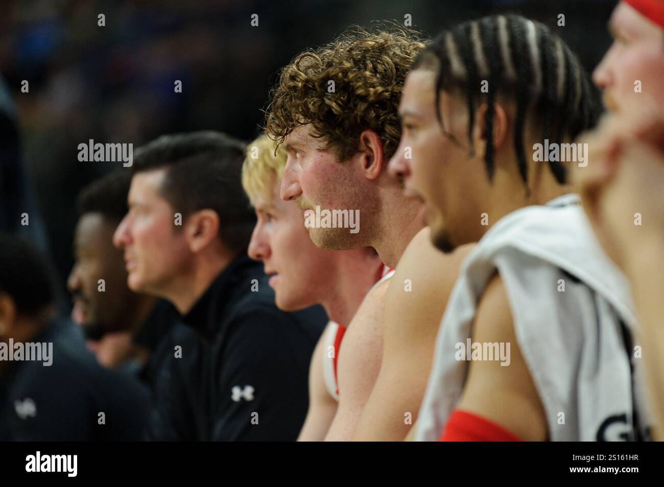 Waco, Texas, USA. 31st Jan, 2024. Utah Utes forward Caleb Lohner (11 ...