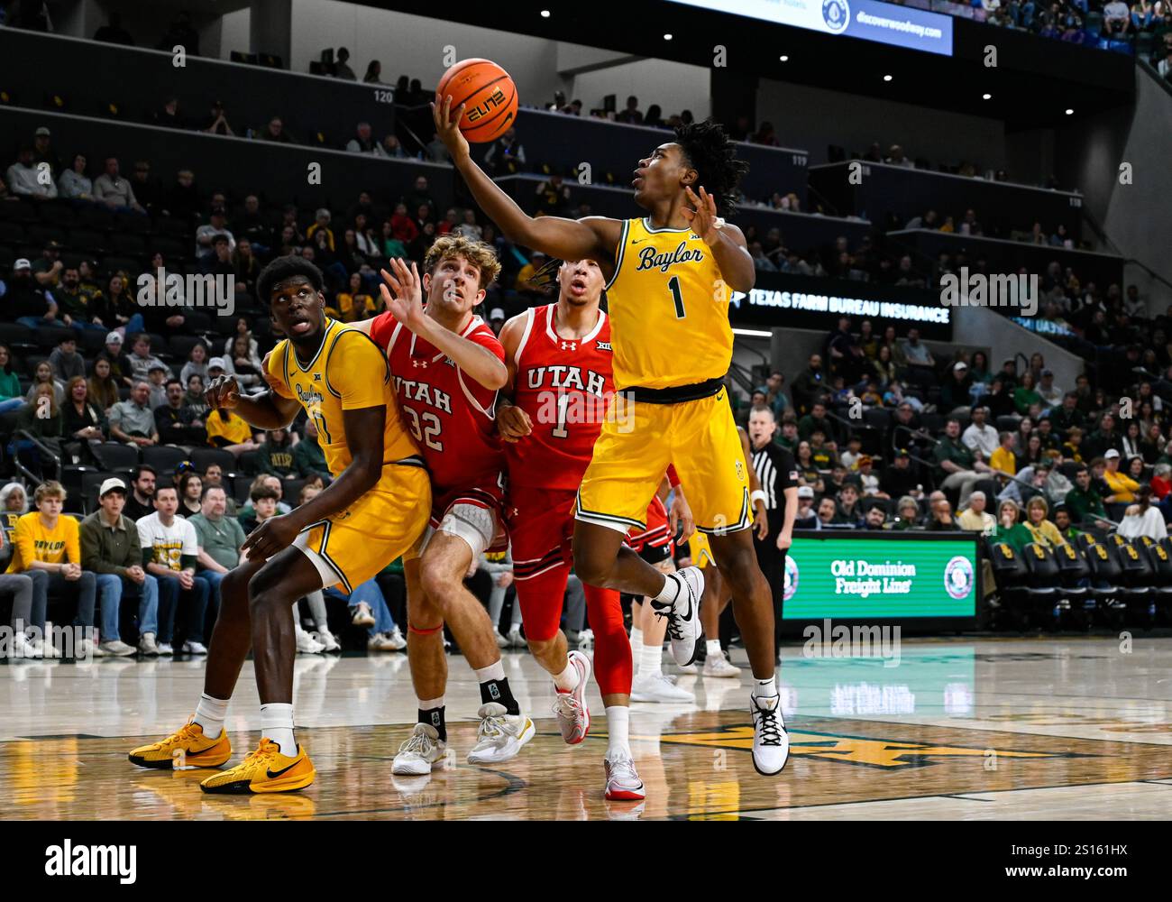 Waco, Texas, USA. 31st Jan, 2024. Baylor Bears guard Robert Wright III ...