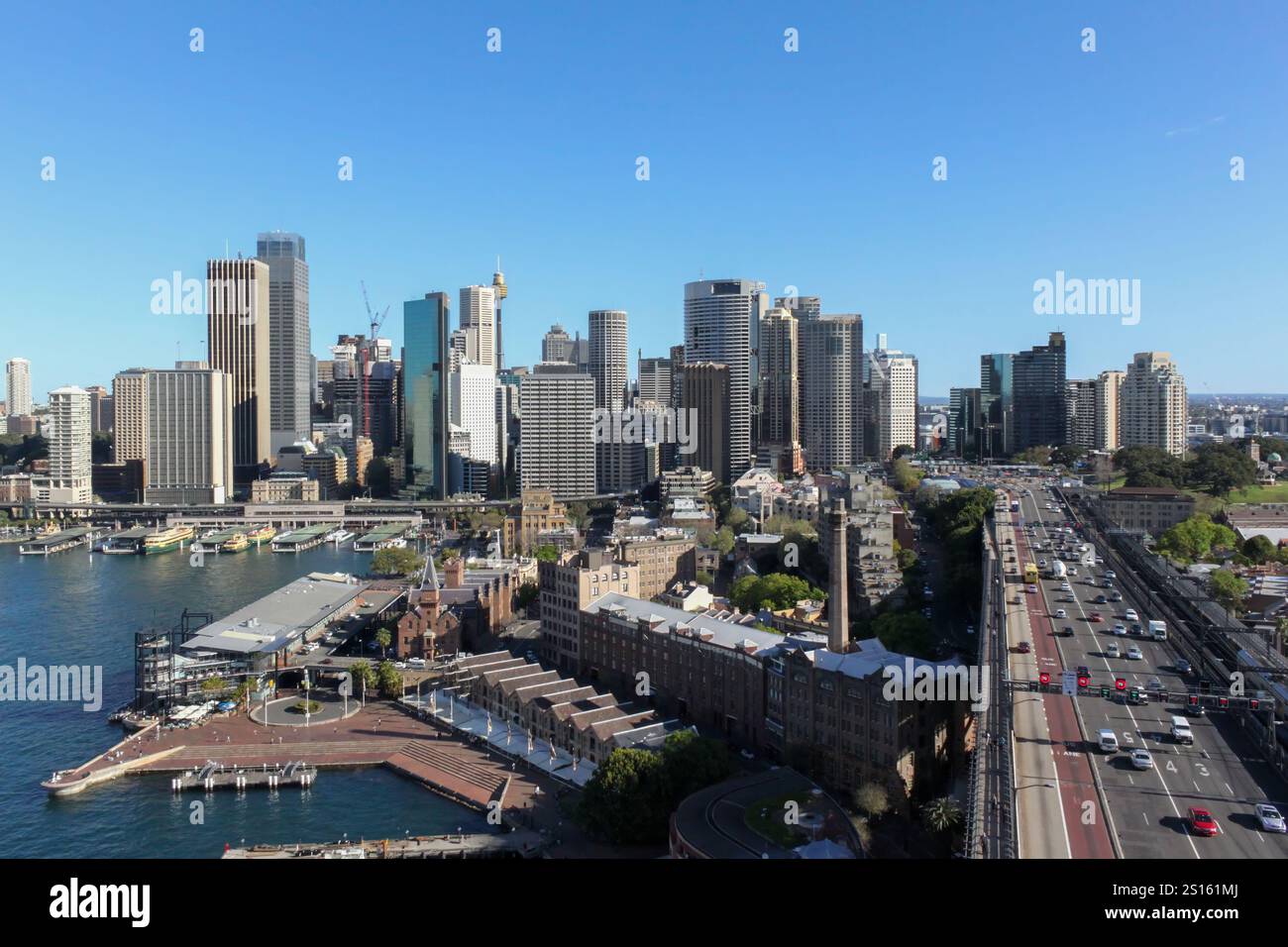 View from the Pylon Lookout located the southern eastern end of the ...