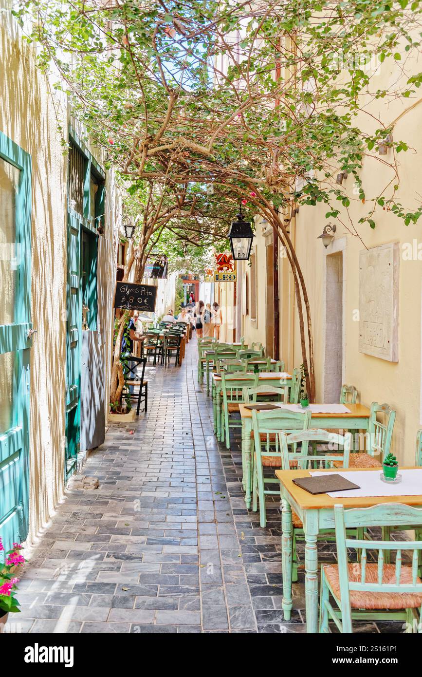 Old town, Rethymno, Crete, Greek Islands, Greece Stock Photo - Alamy
