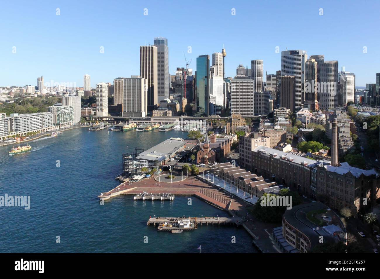 View from the Pylon Lookout located the southern eastern end of the ...