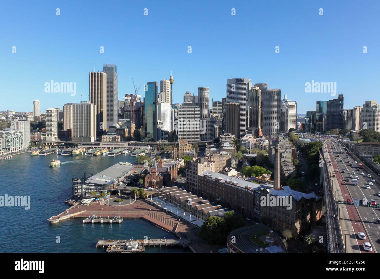 View from the Pylon Lookout located the southern eastern end of the ...