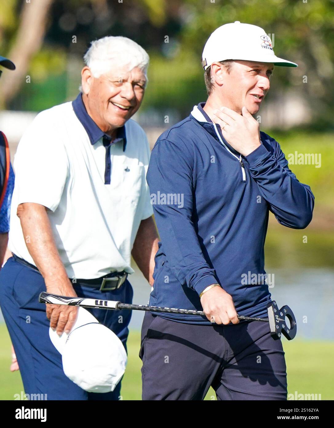 Orlando, Florida, USA. 22nd Dec, 2024. Lee Trevino (L) and son Daniel ...