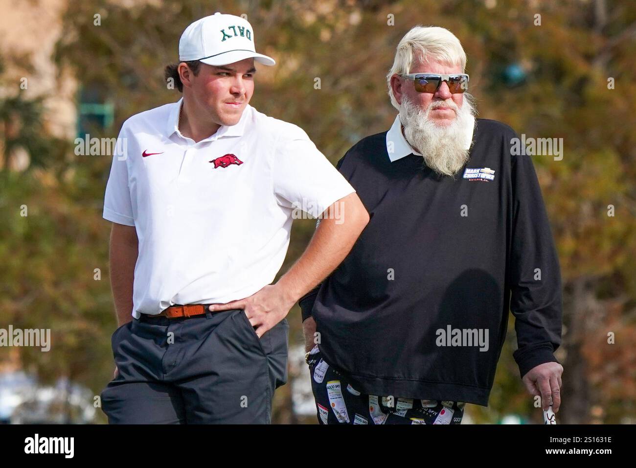 December 22, 2024, Orlando, Florida, USA: John Daly (R) and son John ...