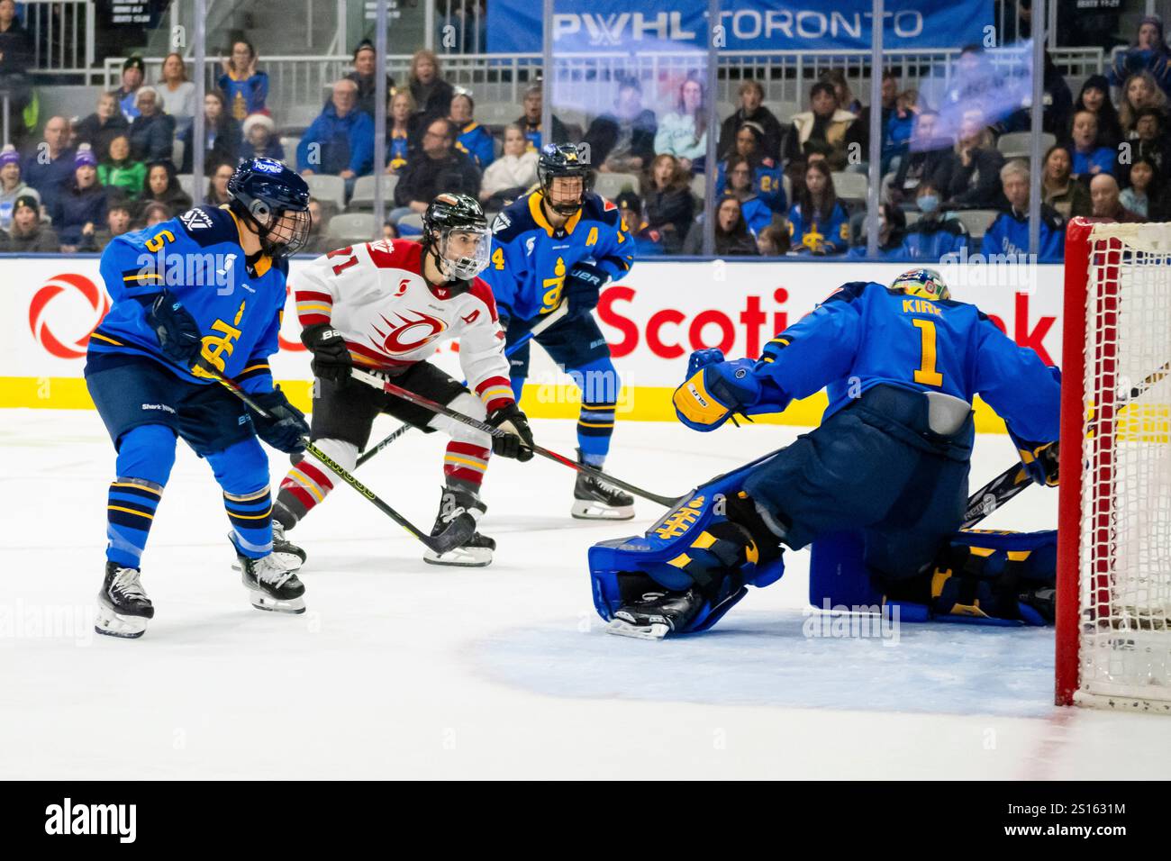 Toronto, Canada. 31st Dec, 2024. Ottawa Charge's Jincy Roese (71 ...