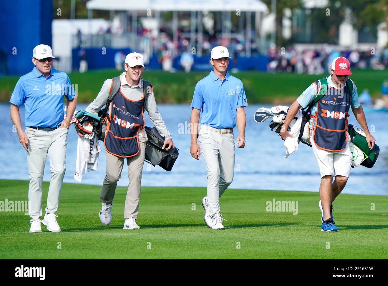 Orlando, Florida, USA. 22nd Dec, 2024. (L-R) Justin Leonard, Ford Cash ...