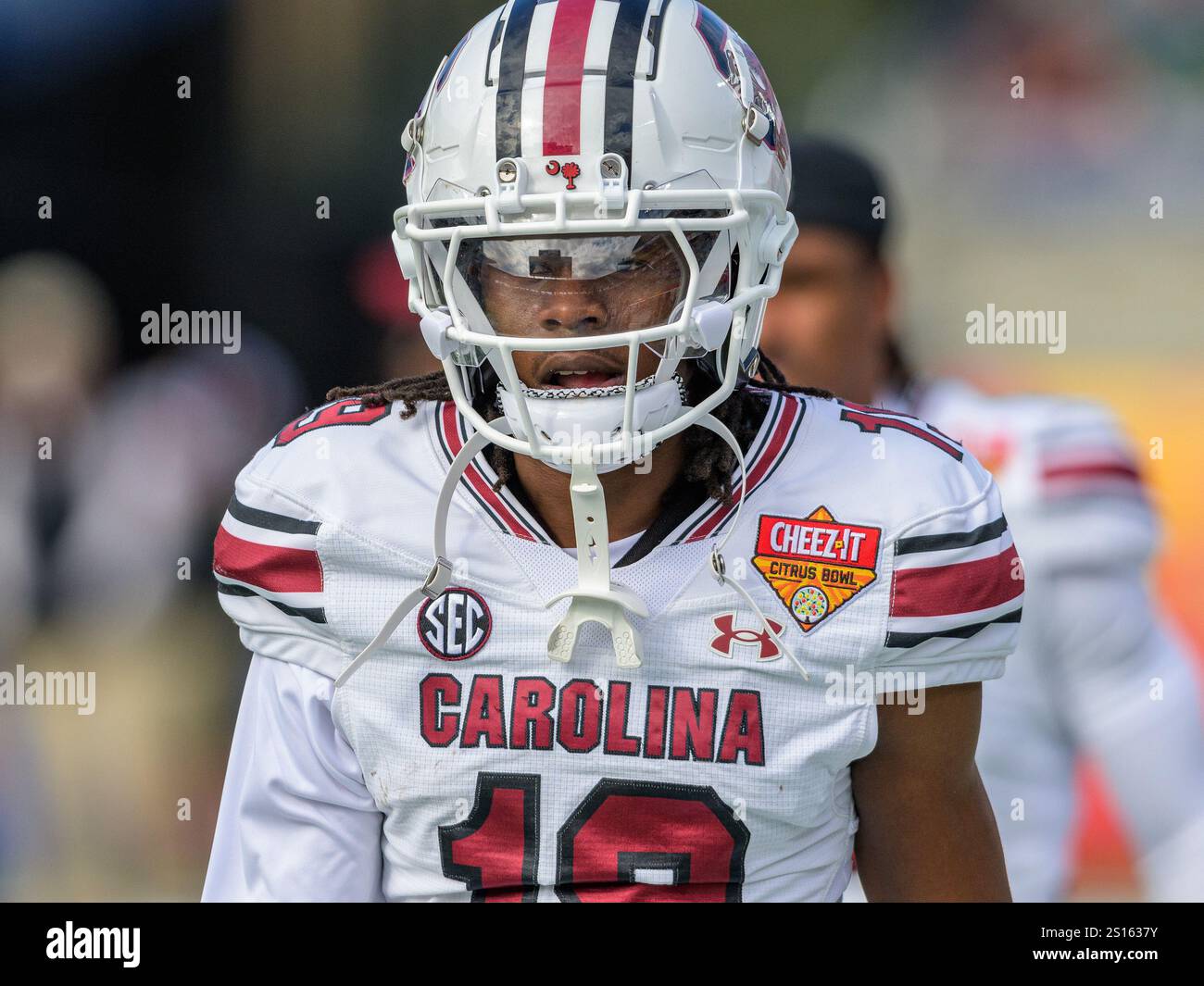 Orlando, FL, USA. 31st Dec, 2024. South Carolina Gamecocks wide ...